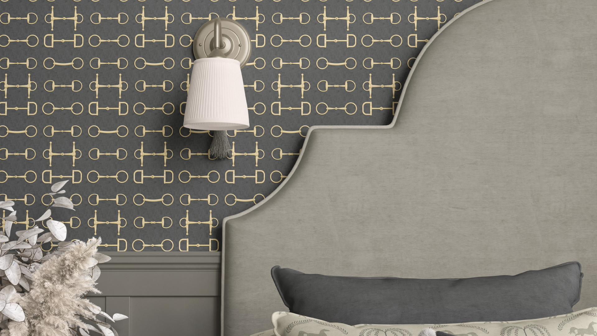 Equestrian Wallpaper and Textiles | Judy Beau